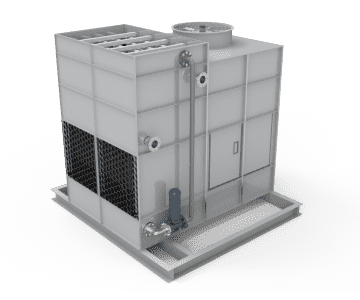 Cross Flow Cooling Tower with Access Door for Easy Maintenance