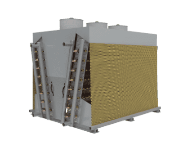 Compact Counter Flow Cooling Tower Occupies Small Space